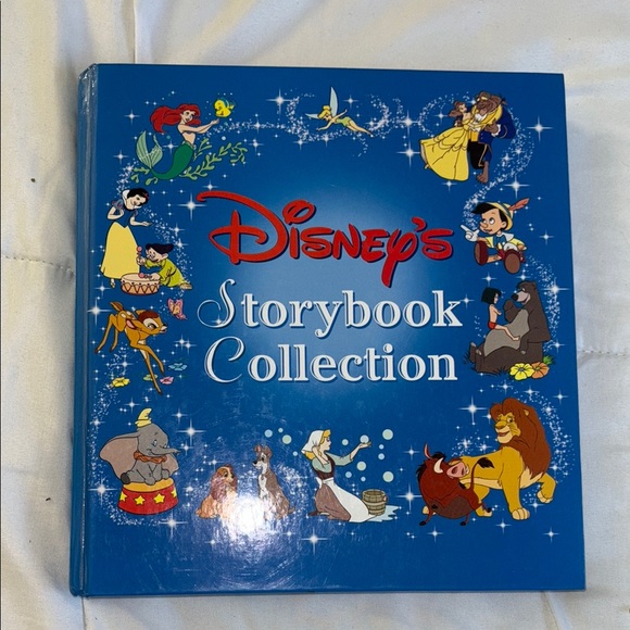 Disney | Toys | Disneys Storybook Collection Blue Cover With Colorful ...